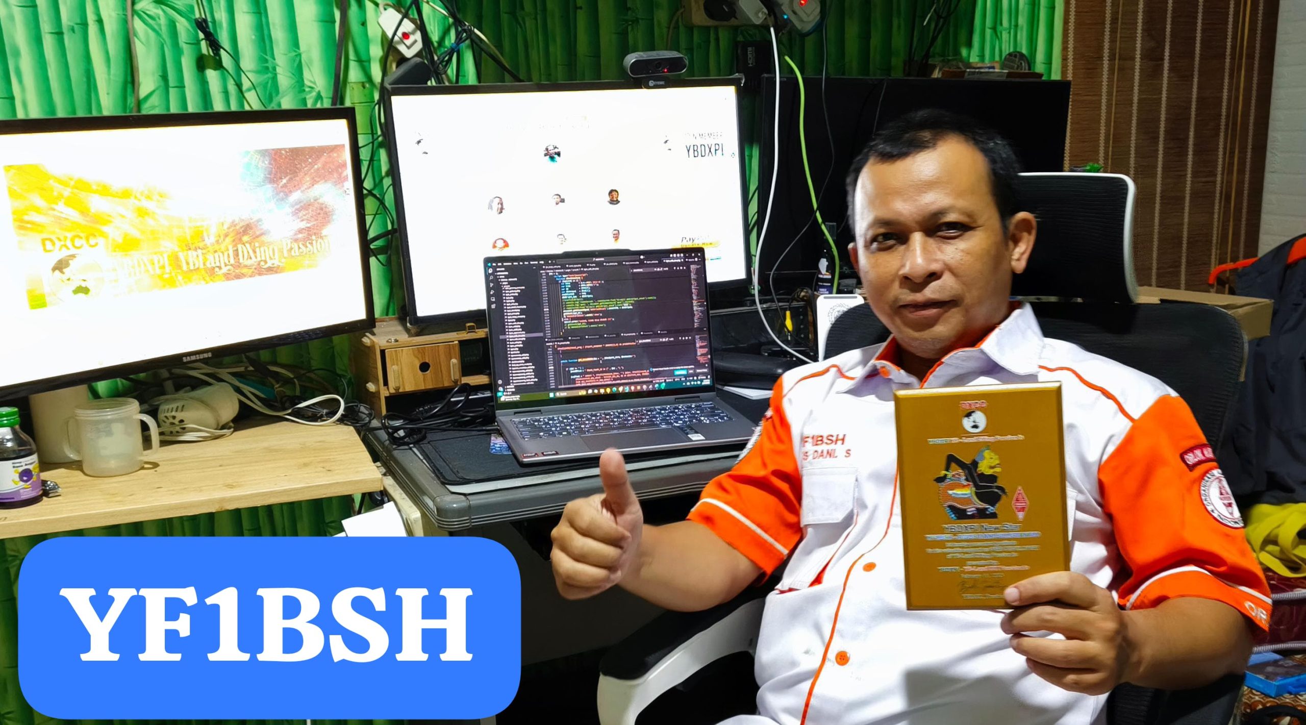 YF1BSH as Web Developer YBDXPI HQ Team - YBDXPI - YBLand DXing Passion Is